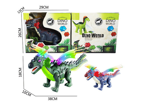 Educational Walking Dinosaur T - Rex Children's Play Toys W / Flapping Wings Sound Lights supplier