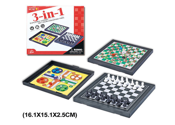 8 In 1 Family Game Flight Chess Children's Play Toys for 2 To 4 Players Age 6 Portable supplier