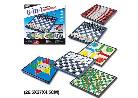 8 In 1 Family Game Flight Chess Children's Play Toys for 2 To 4 Players Age 6 Portable supplier