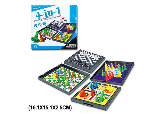 8 In 1 Family Game Flight Chess Children's Play Toys for 2 To 4 Players Age 6 Portable supplier