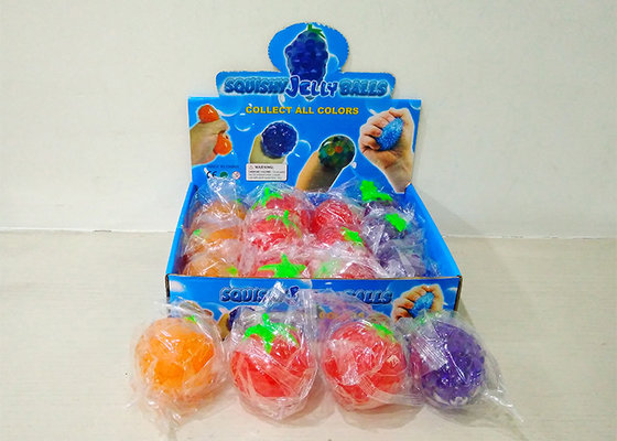 2 " Anti Stress Squeeze Ball Rainbow Color Children's Play Toys W / Light Green supplier