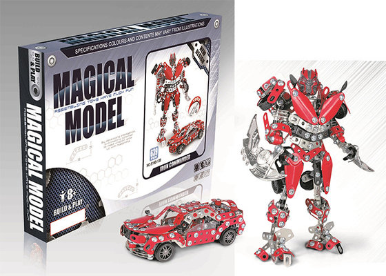 Safety Alloy Building Blocks Educational Toys Transform Robot Vehicle supplier