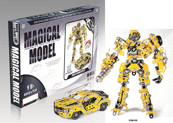 Safety Alloy Building Blocks Educational Toys Transform Robot Vehicle supplier