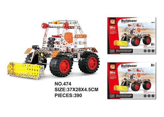STEM Learning 438 Pcs Building Blocks Toys For 8 Year Olds Metal Assembly Vehicle supplier