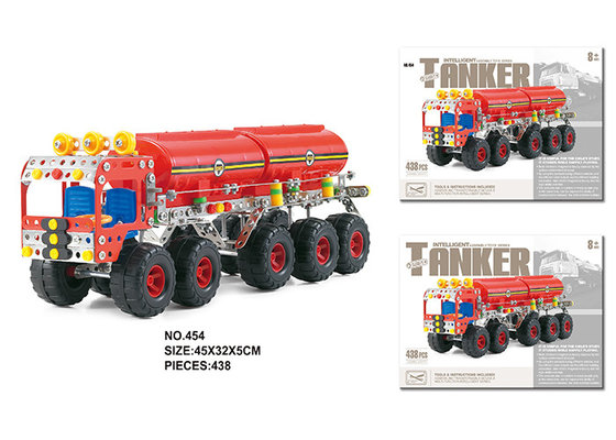 STEM Learning 438 Pcs Building Blocks Toys For 8 Year Olds Metal Assembly Vehicle supplier