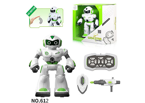 ABS Plastic Gesture Sensor RC Robot Toy for Children Intelligent Walking Sliding supplier