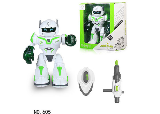 ABS Plastic Gesture Sensor RC Robot Toy for Children Intelligent Walking Sliding supplier
