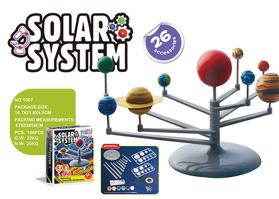 DIY Assembly Solar System Children'S Educational Toys For Boys / Girls supplier