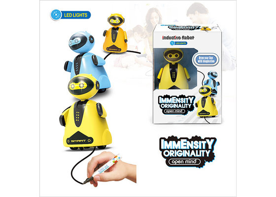 4 " Magic Inductive Robot Vehicle Car For Children 3 Year Old Follow Any Drawn Line supplier