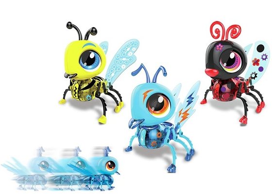 Build A Bot DIY Robot Bee 5 " Building Blocks For Kids Toys 25 Pcs Flap Wings supplier