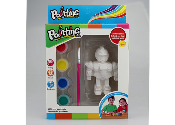 Arts And Crafts DIY Plaster Painting Kits For Christmas Gift 4 Colors EN71 8P ASTM HR4040 supplier