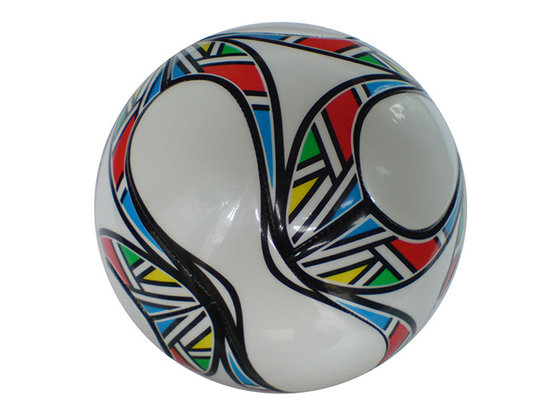 23 CM Dia PU Leather Soccer Ball Children's Play Toys Matte Laser Metallic Football supplier