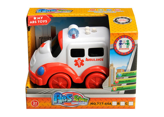 Light And Sound Rescue Fire Truck Ambulance Baby Girl Toys Red Blue 8 " Helicopter supplier