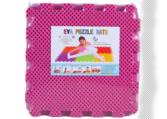 15 " Soft EVA Foam Puzzle Mat / 1cm - 2cm Thickness Interlocking Floor Tiles supplier
