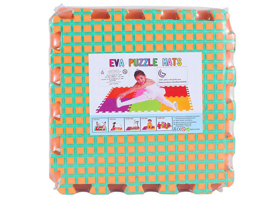 15 " Soft EVA Foam Puzzle Mat / 1cm - 2cm Thickness Interlocking Floor Tiles supplier