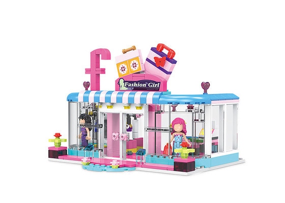 453 Pcs City Girl Plastic Building Blocks Educational Toys Age 6 Lego Style supplier