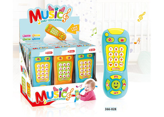 Educational Musical Cellphone Infant Baby Toys W / 9 Songs Light Toddler Instrument supplier