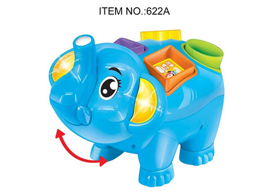 Toddler B / O Cow W / Shape Sorter Blocks Infant Baby Toys Educational 5 Pcs Playset supplier