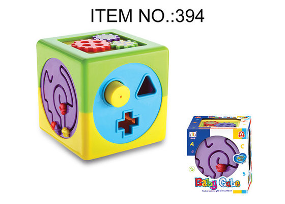 Toddler B / O Cow W / Shape Sorter Blocks Infant Baby Toys Educational 5 Pcs Playset supplier