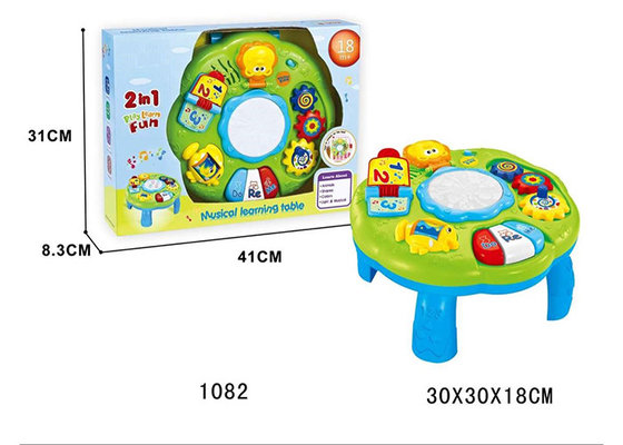Toddler Musical Learning Table Infant Baby Toys 12 Months With Light & Sound supplier