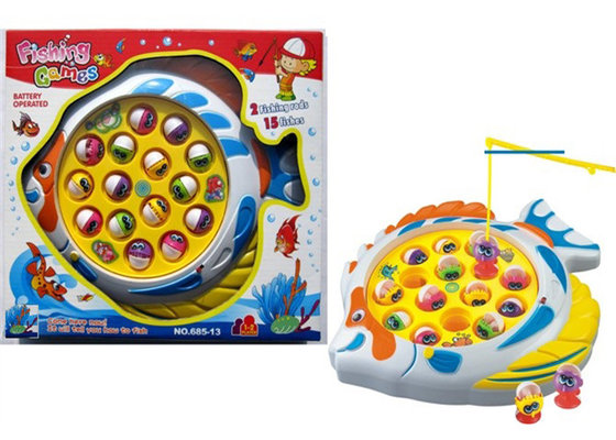 Electric Fishing Game 3 Years Children's Play Toys 42 Pcs Music Light supplier