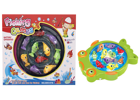 Electric Fishing Game 3 Years Children's Play Toys 42 Pcs Music Light supplier