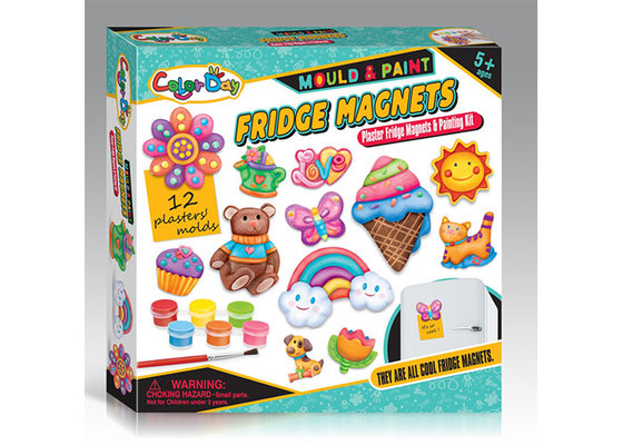 Safe Non - Toxic Plaster Coloring Toy Car For Child Age 5 12 Molds EN71  ASTM supplier
