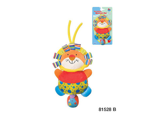 Kids Gift Plush Animals Musical Mobile Toys W / Pull String Control / Newborn Baby Toys supplier