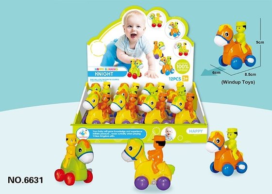 Colorful Plastic Wind Up Animals Play Toys For Toddlers Mini Party Gift supplier