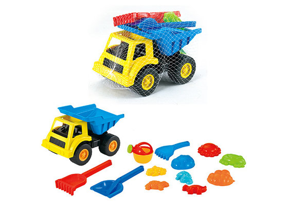20 Pcs Plastic Beach Truck Children's Play Toys W / Big Spade Shovel Trolley Cart supplier