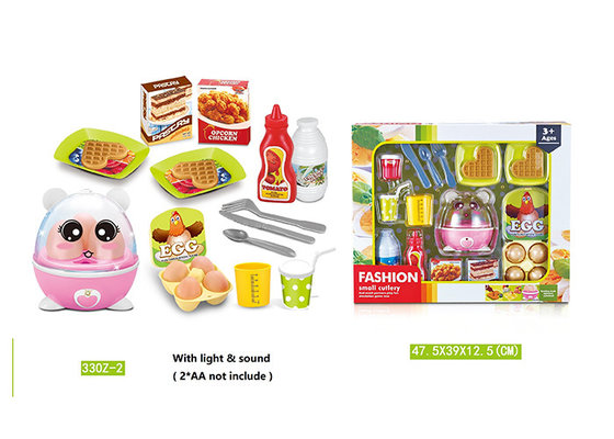 Non - Toxic DIY Food Kitchen Set Educational Children's Play Toys W / Egg Steamer Age 3 supplier