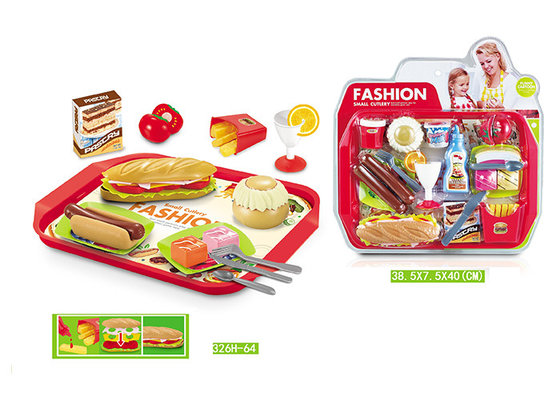 W / Cash Register Age 3 Children'S Play Toys , DIY Cutting Food Play Kitchen Accessories supplier