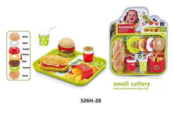 W / Cash Register Age 3 Children'S Play Toys , DIY Cutting Food Play Kitchen Accessories supplier