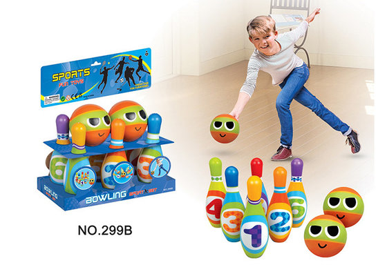 7 " Foam Material Kids Bowling Play Set Children's Play Toys Indoor Sports Age 2 supplier
