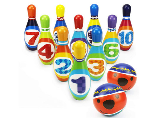 7 " Foam Material Kids Bowling Play Set Children's Play Toys Indoor Sports Age 2 supplier