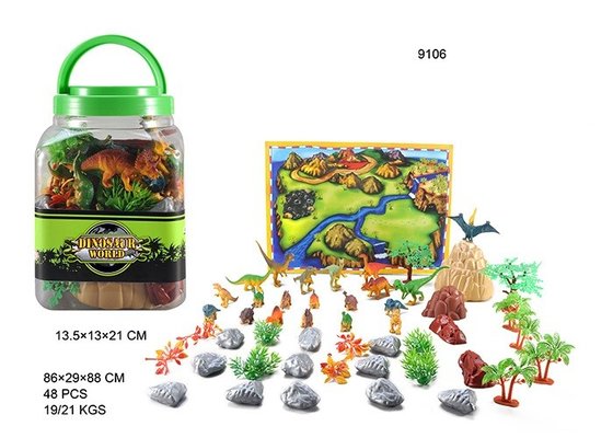 Educational Age 3 Childre's Play Toys Jurassic World T Rex Dinosaur Animal Playsets supplier