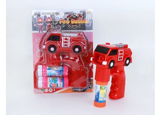 Police Car Shape LED Bubble Gun Shooter Children's Play Toys Blue Color Age 3 Kids supplier