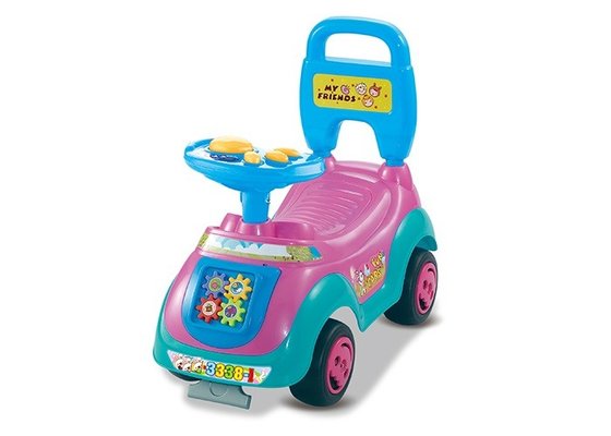 Push Slide 4 Wheels Toddler Ride On Toys W / Light Sound Age 1 Year Multicolor supplier