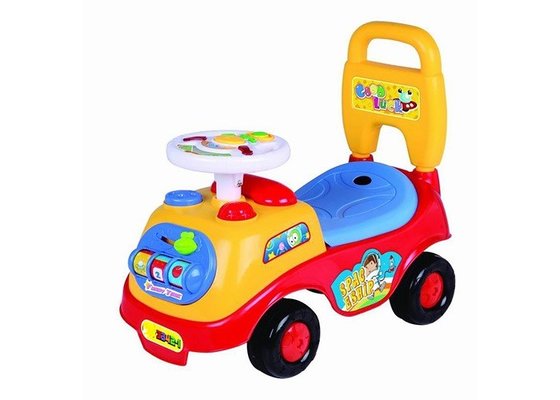 Push Slide 4 Wheels Toddler Ride On Toys W / Light Sound Age 1 Year Multicolor supplier