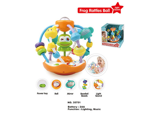 Music Rattle Mobile Tumbler Newborn Baby Toys W / Light Sound Age 18M + supplier
