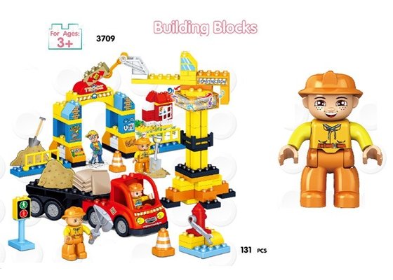 172Pcs City Vehicles Pretend Play DIY Building Blocks For Unisex Eco Friendly supplier