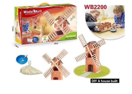 DIY Plaster Building House Blocks Arts And Craft Educational Toys Age 6 Years Child 200Pcs supplier