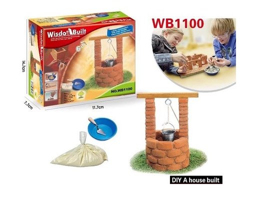 DIY Plaster Building House Blocks Arts And Craft Educational Toys Age 6 Years Child 200Pcs supplier