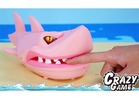 10.3 " Crazy Shark Biting Games Educational Children's Play Toys W / Sound Light Age 3 supplier