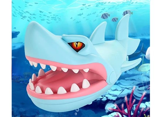 10.3 " Crazy Shark Biting Games Educational Children's Play Toys W / Sound Light Age 3 supplier