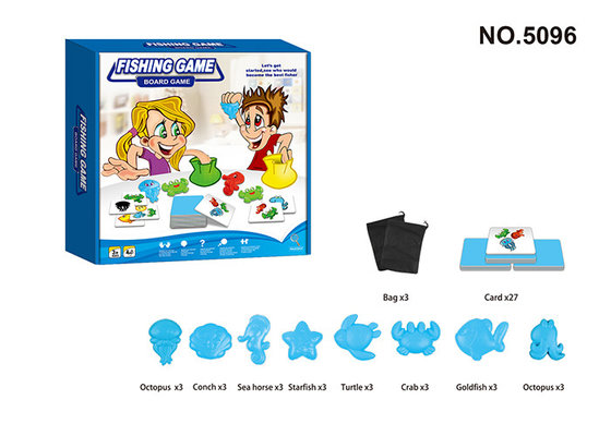 Intelligent Fishing Board Games Educational Play Toys For Children 54Pcs supplier