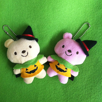 Ours mignon de magicien de jouet de peluche des jouets promotionnels de festival de Halloween