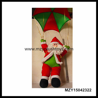 40cm Christmas Parachute Santa Claus Christmas Soft Toy Christmas Decoration
