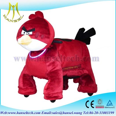 Peluches de Hansel/tour sur la voiture animale de jouet de peluche