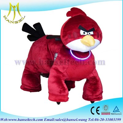 Peluches de Hansel/tour sur la voiture animale de jouet de peluche
